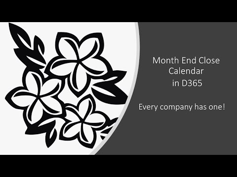 Month End Close Calendar Every Company has one!