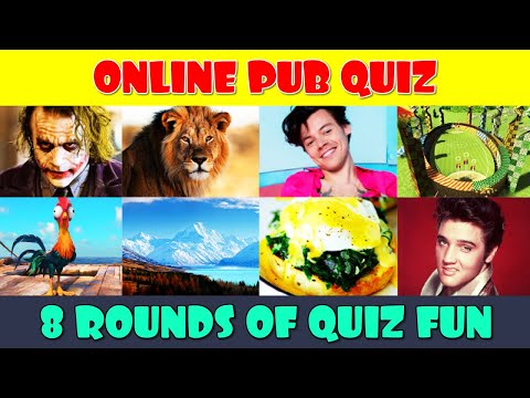 Pub Quiz (Part 1) | Online Pub Quiz ???? ????