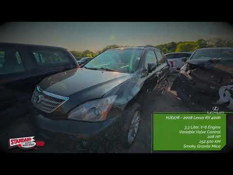 Used Auto Parts Inventory - Stock # HJE276 - 2008 Lexus RX 400h