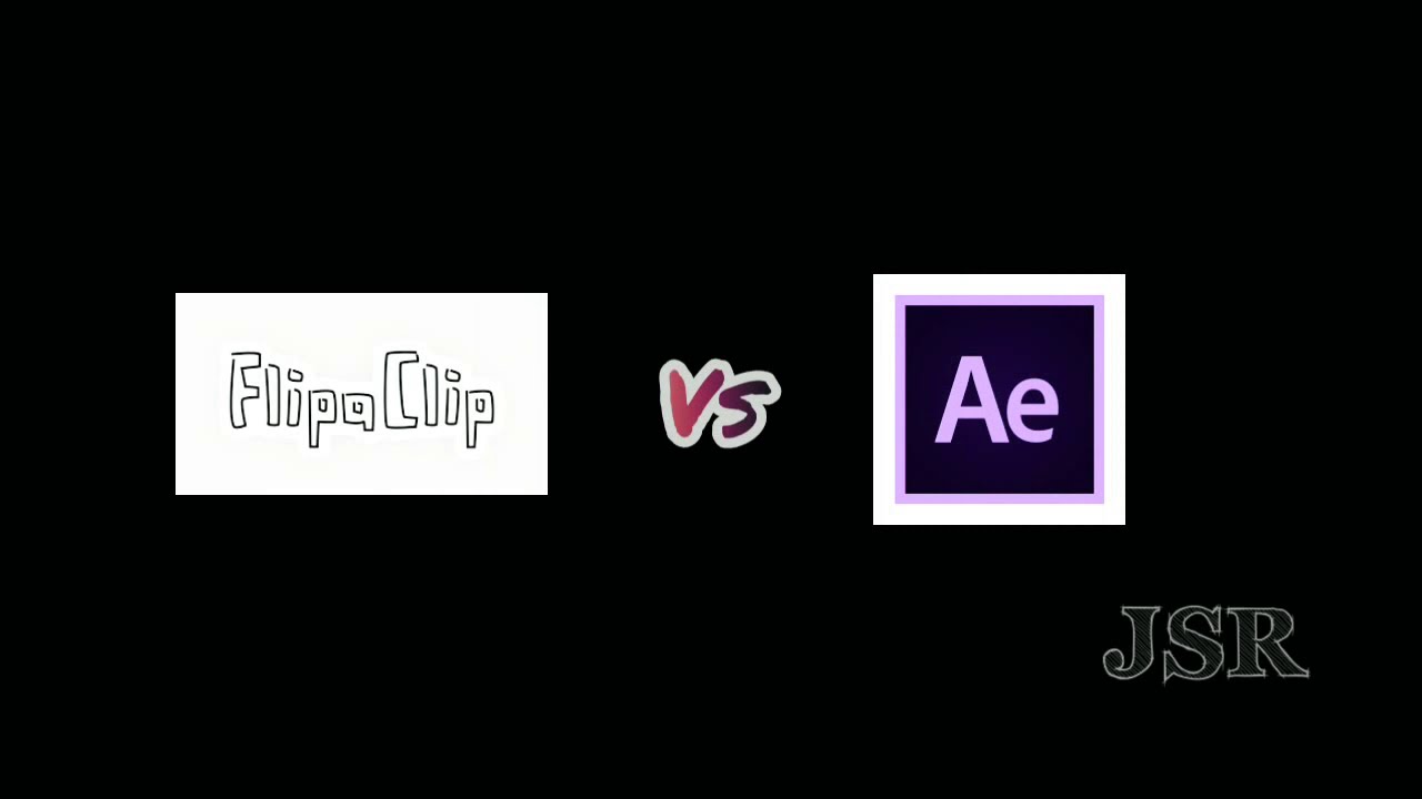 Simple logo animation | flipaclip vs after effects