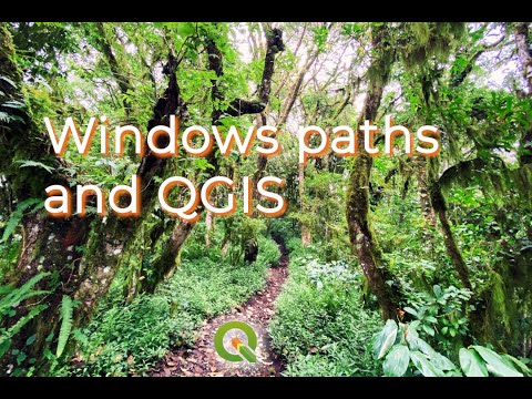 Windows paths and QGIS | burdGIS