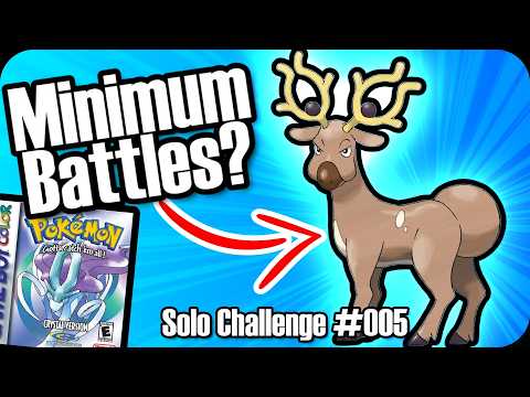 Can 0DVs Stantler beat Pokemon Crystal on Minimum Battles?