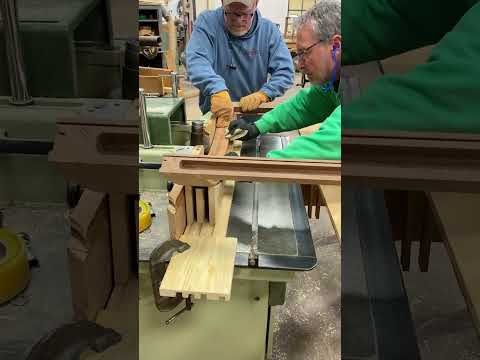 Crafting Curved Single Hung Windows | Adams Architectural Millwork #Craftsmanship #Woodworking