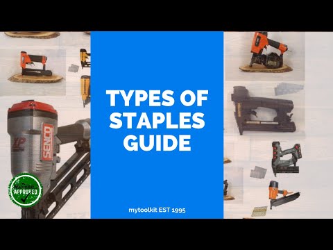 A Guide to The Different Types of Staples