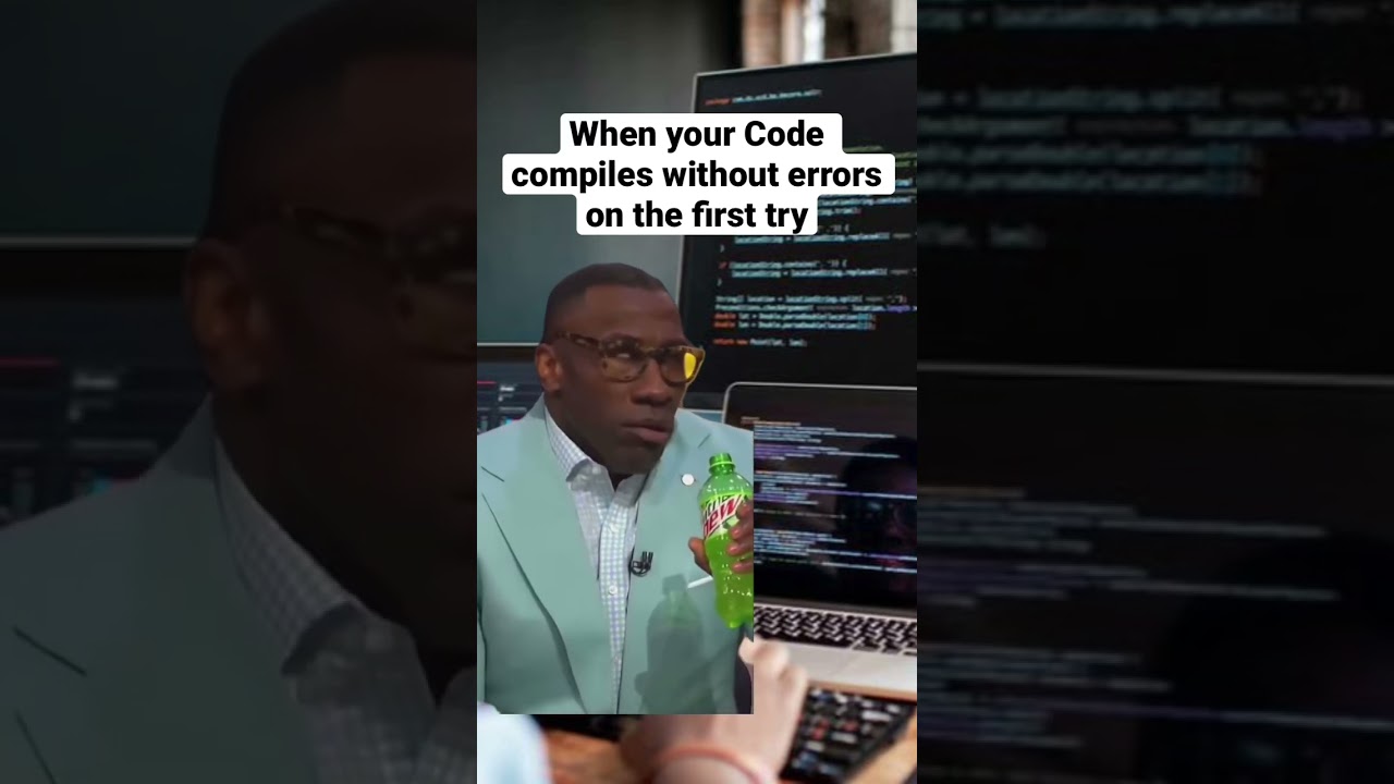 Code compiling without errors #reels #programming #technology #programmingmemes