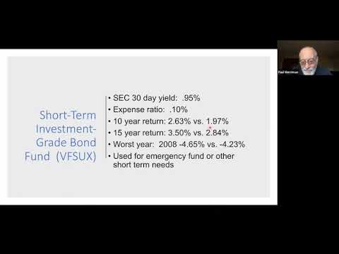 My Favorite 12 Vanguard Funds For Retirees