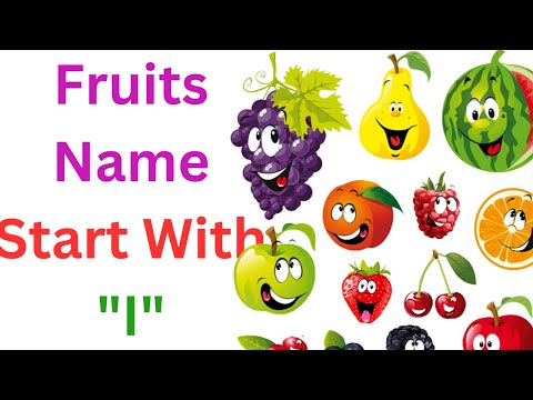 Fruits Name Start With Letter i | I letter Fruits Name | Fruits Start With I | Fruits List , ABCD