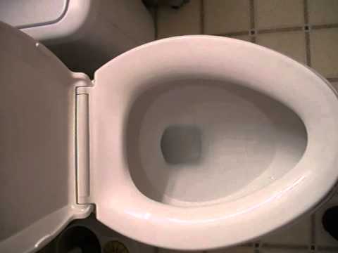 Kohler toilet with power assist a Sloan flush mate valve.