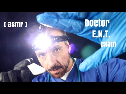 Asmr Doctor || Ear Nose Throat Exam