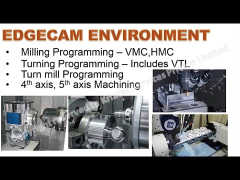 Learn Edgecam Milling and Turning Programming through Elearning