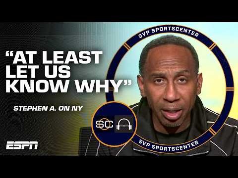 Stephen A. SOUNDS OFF on the Knicks firing Tom Thibodeau: 'AT LEAST let us know WHY!' | SC with SVP