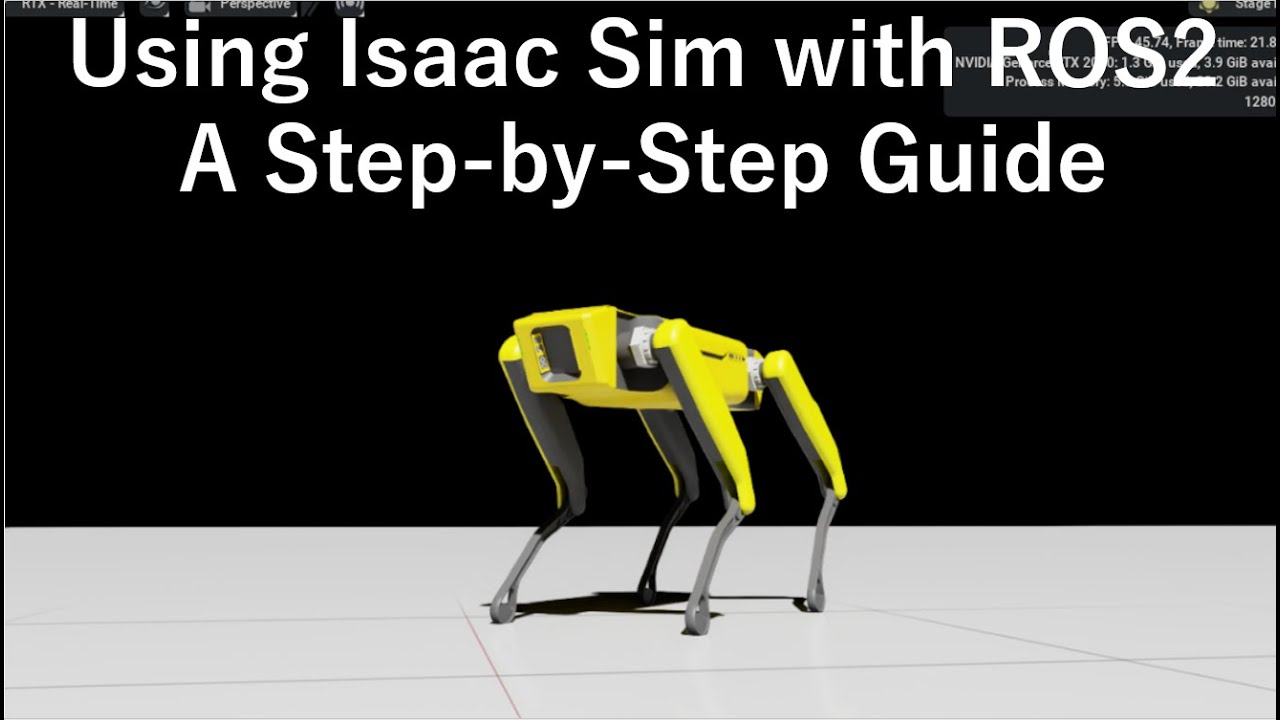 A Comprehensive Guide to Simulating a Quadruped Robot Using Isaac Sim with ROS2 | Galaxy.ai