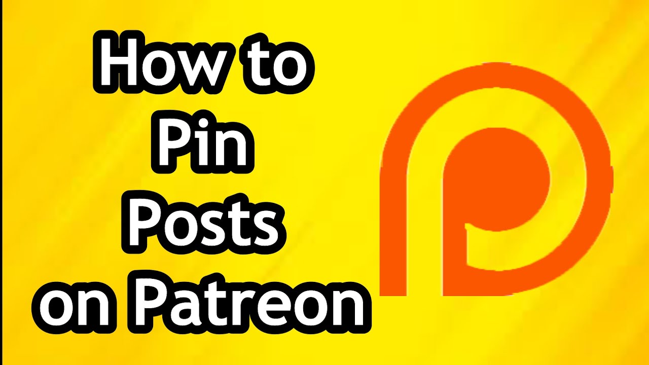 How to Pin Post on Patreon