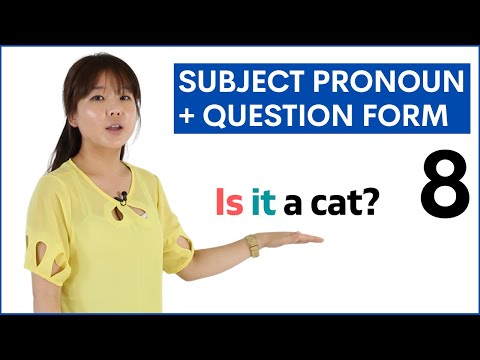 Learn Subject Pronoun Question Forms | Basic English Grammar Course