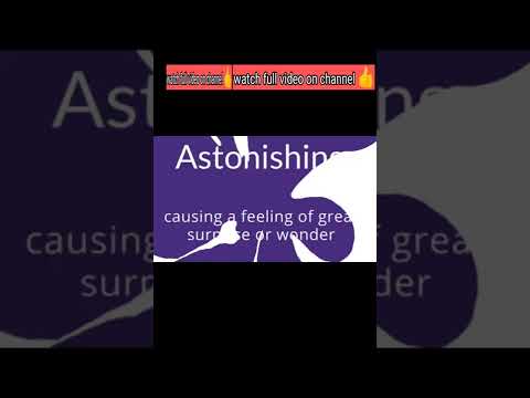 ⚡🛑 other words for "awesome"|| Improve your English speaking Vocabulary ⚡
