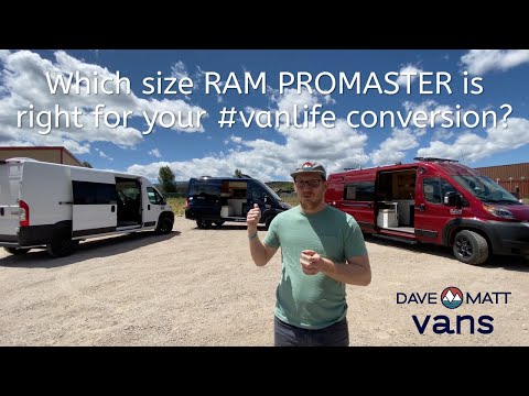 WHICH SIZE RAM PROMASTER IS RIGHT FOR YOUR #VANLIFE CONVERSION? | DM Vans