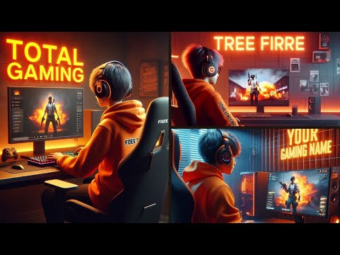 How To Make Gaming 3D Ai Image Pubg And Free Fire Photo Editing Bing Ai Image Creator #bingai