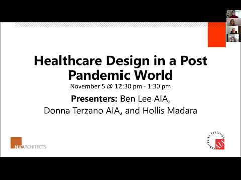 AIA New Jersey Public Awareness Committee Presents Healthcare Design in a Post-Pandemic World
