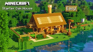 Minecraft: How to build a Simple Starter Surival House - Minecraft Builders
