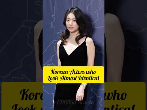 These Korean Actors Are So Similar, It's Hard to Believe They're Not Related#baesuzy#chaeunwoo#fyp