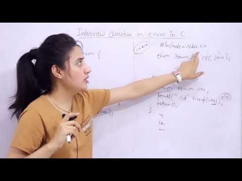 Learn C 139 Enum in C | Technical Interview Questions and Answers - Mind Luster