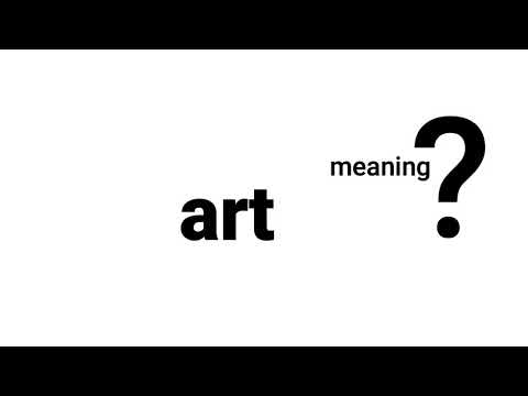 Art Meaning Definition | EWM-English Word Meaning