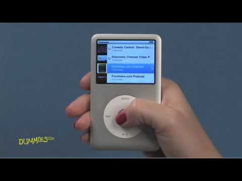 Getting to Know the iPod Classic and iPod Nano Controls For Dummies