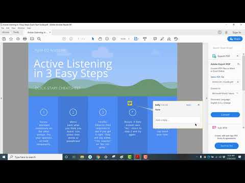 How to take notes on a PDF