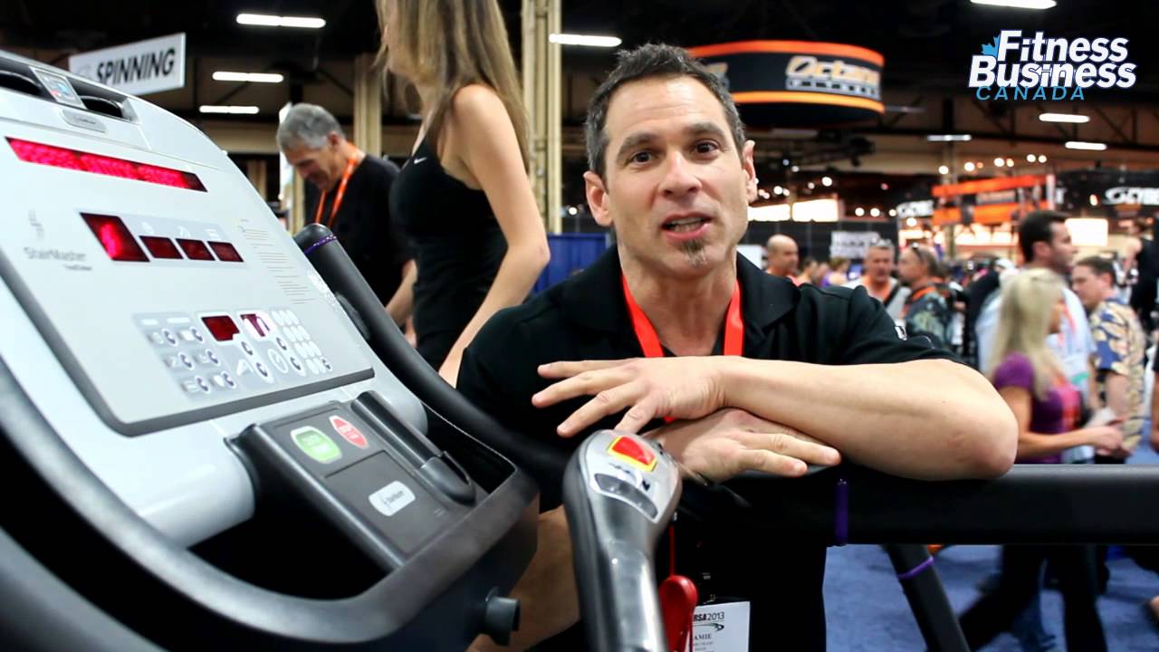 A Look at the TreadClimber by StairMaster, filmed at IHRSA Las Vegas 2013