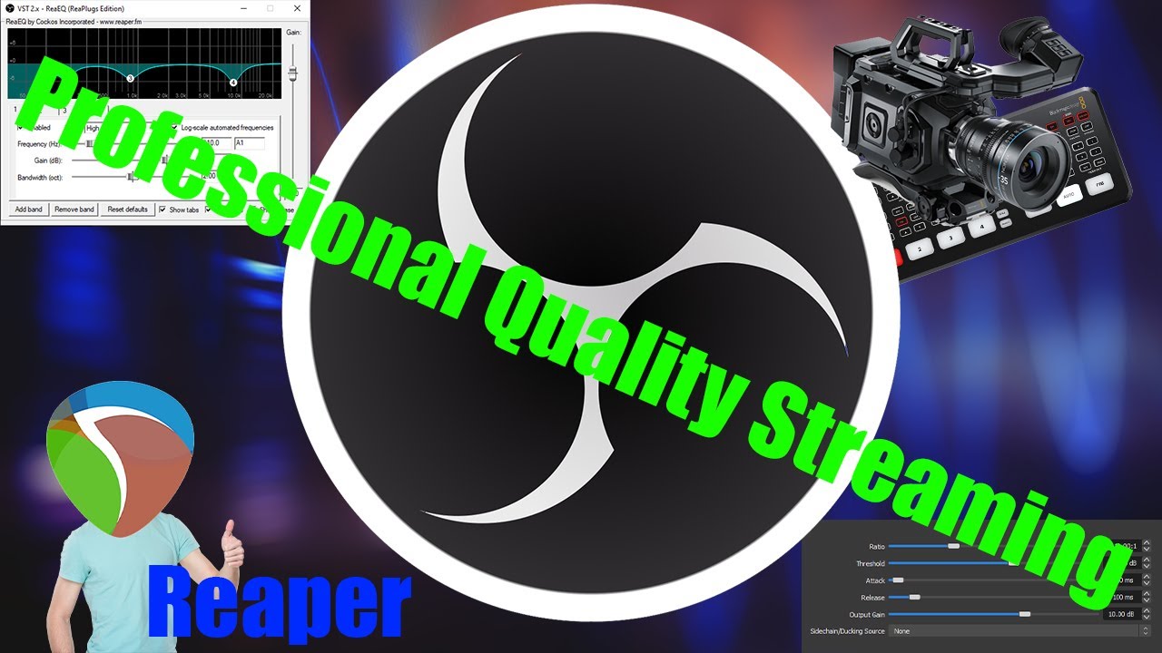 Get Professional Audio with Compression and EQ in OBS Studio!