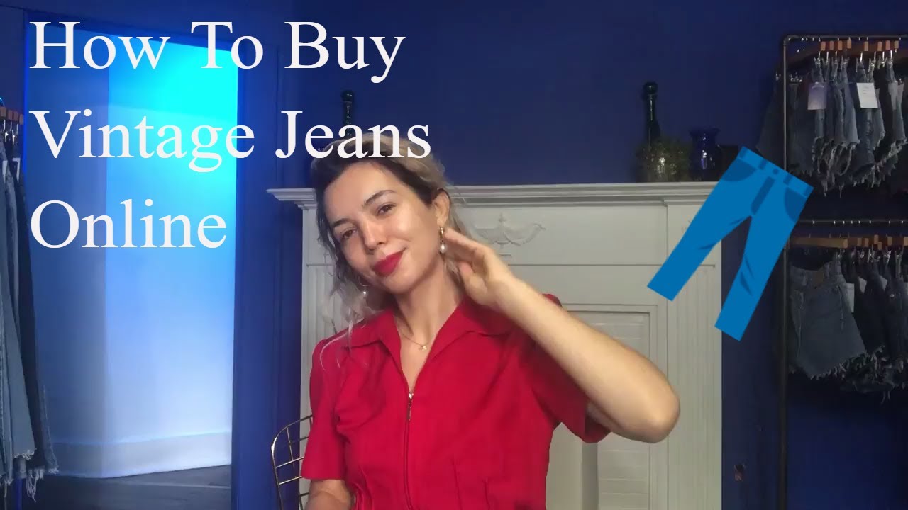How To Buy Vintage Jeans on Etsy Ebay Depop, Vintage Jeans Buying Guide