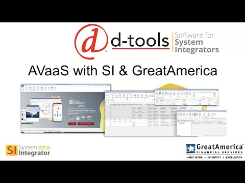 Webinar: AV as a Service with D-Tools SI & GreatAmerica