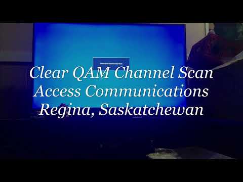 Regina, Saskatchewan Clear QAM Channel Scan (Access Communications)