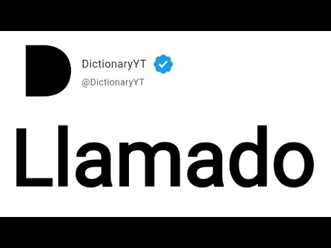 Llamado Meaning in English