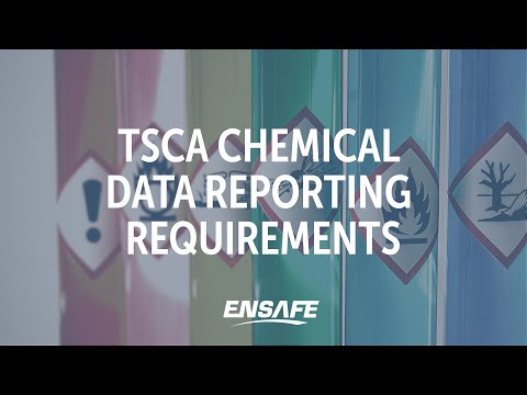 TSCA Chemical Data Reporting Requirements