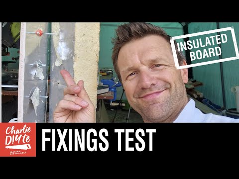 Cheville sur gyproc isolé