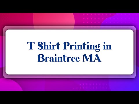 Top 10 T Shirt Printing in Braintree, MA