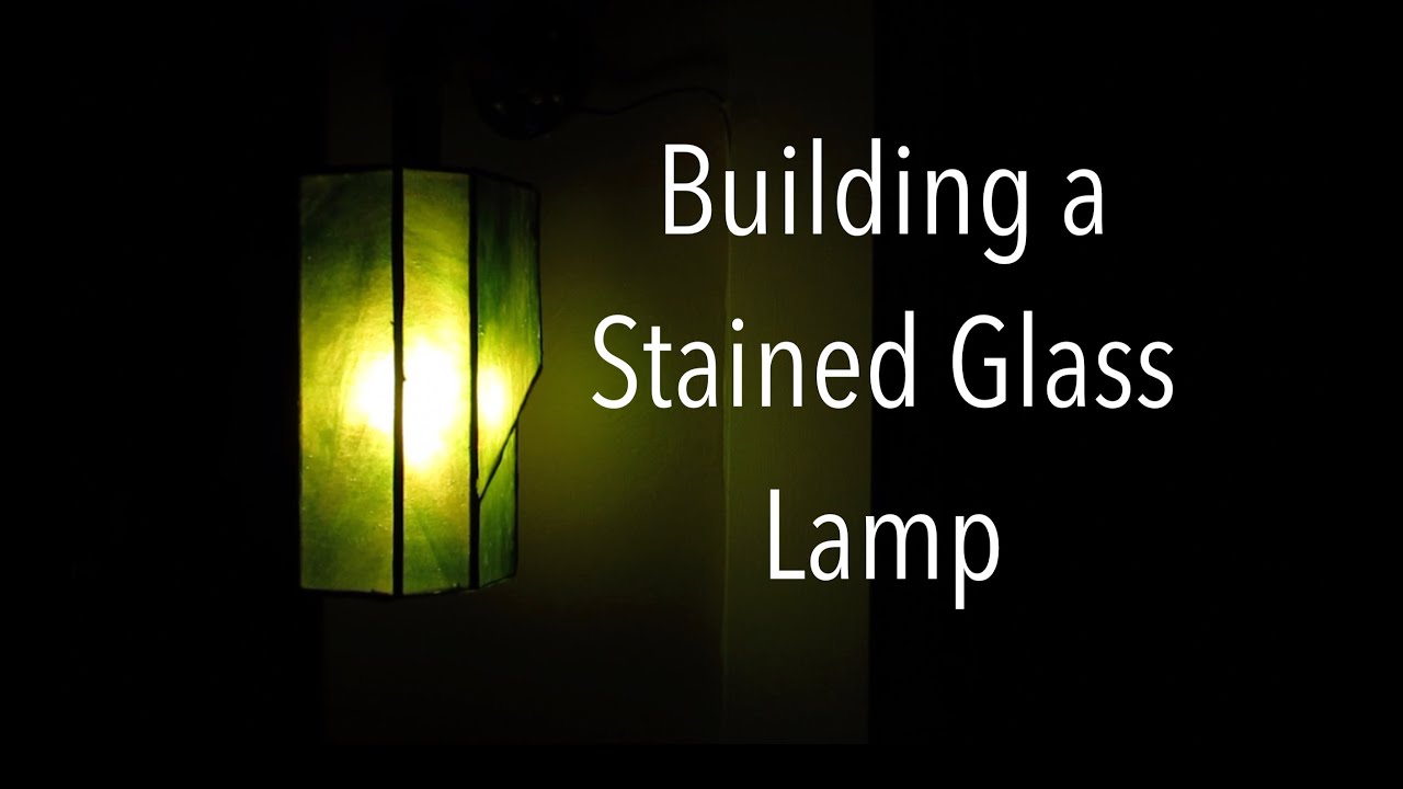 Arcane Inspired Stained Glass Lamp