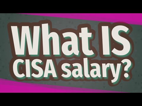 What IS CISA salary?