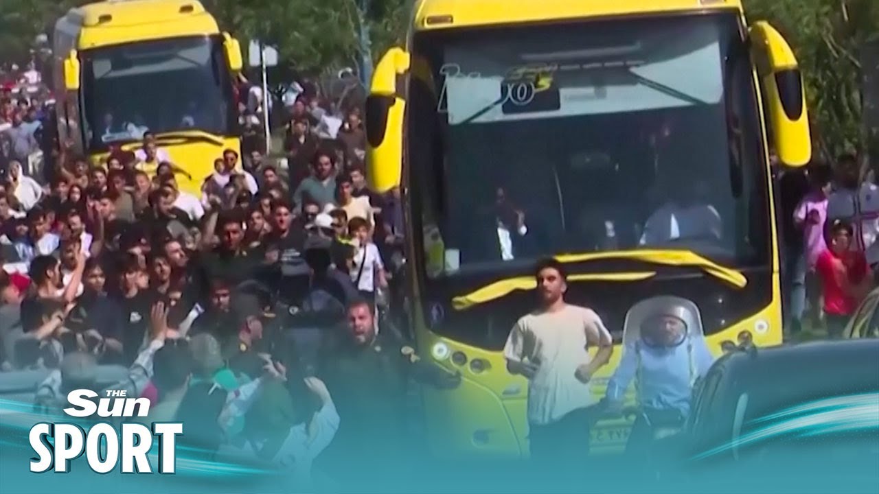 Cristiano Ronaldo causes fan frenzy in Tehran as Al-Nassr prepare for Champions League tie