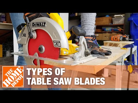 Types of Table Saw Blades | The Home Depot