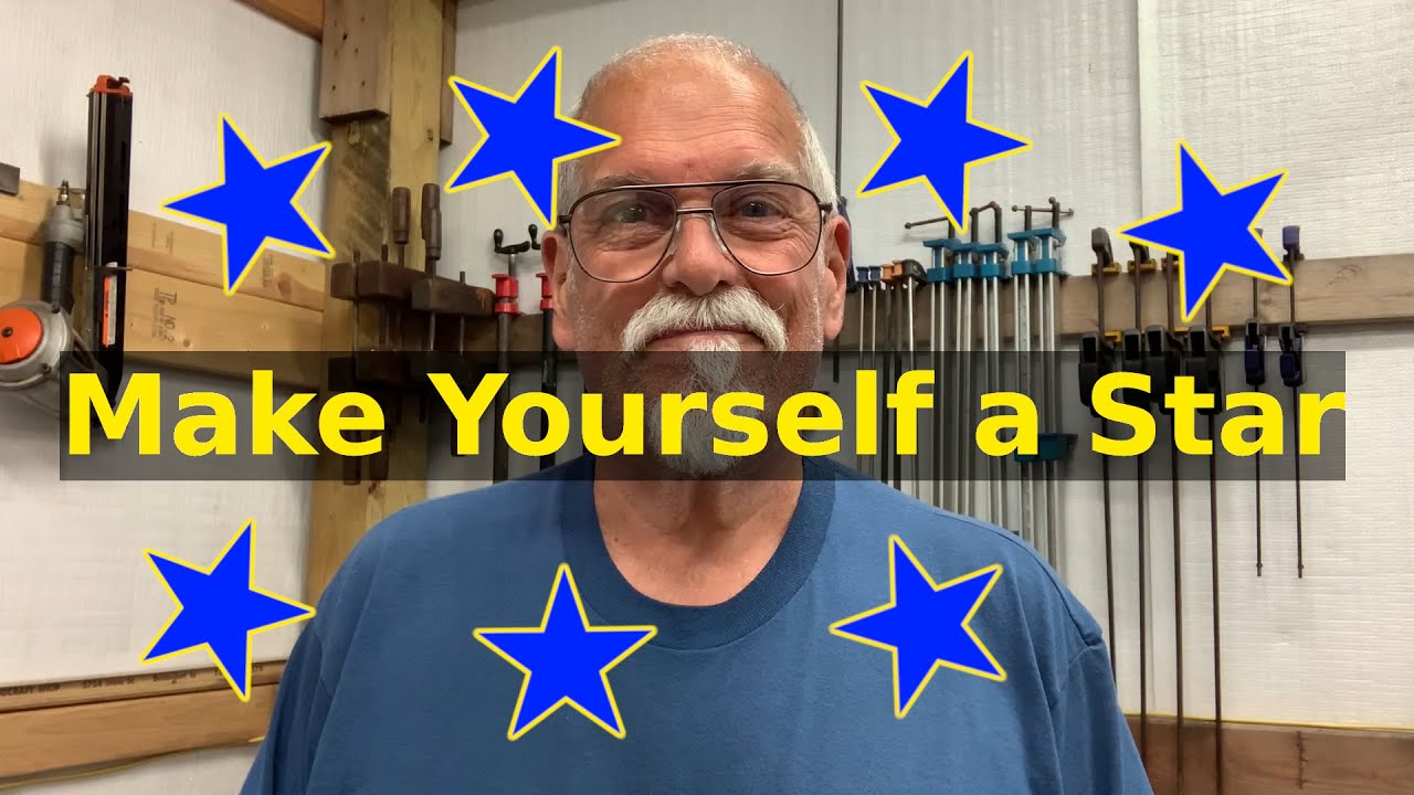 Easy Beginner Woodworking Project - Make a Star