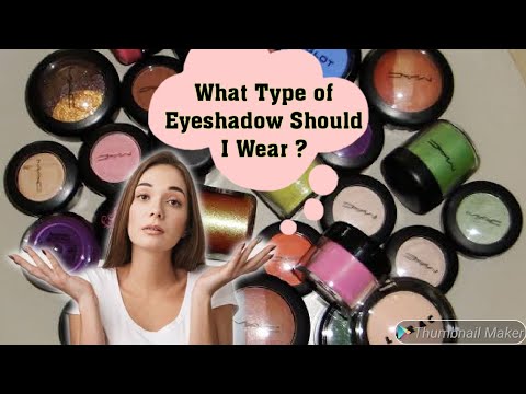 5 Different Types of eyeshadow