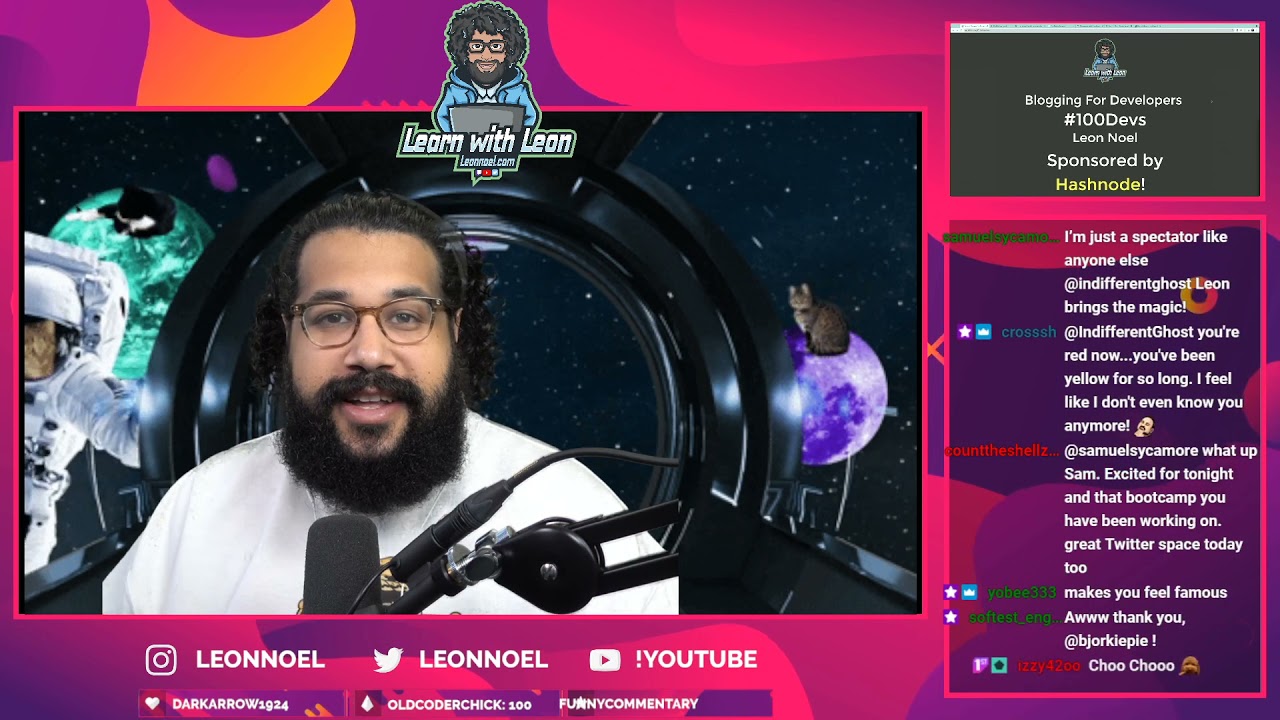 Blogging For Developers! Sponsored by Hashnode! (Class 62) - #100Devs