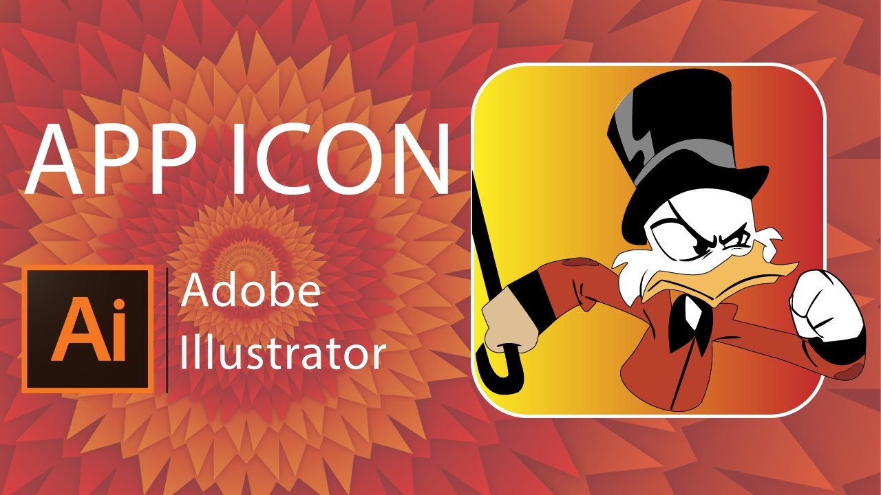 Vector App Icon Design - Speed art - 