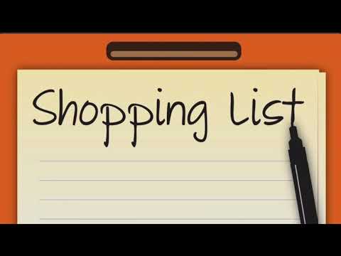 Shopping List: Personal Hygiene
