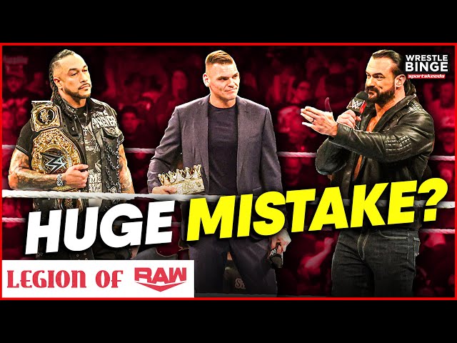 WWE RAW GM Adam Pearce shares important public service announcement