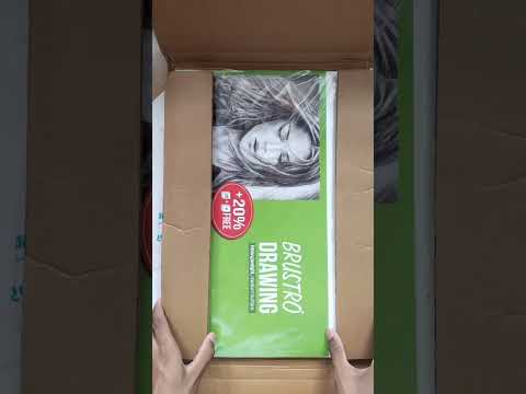 Unboxing Brustro Drawing paper || A3 size paper 👍