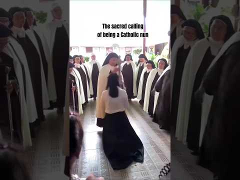 The sacred calling of being a Catholic nun #love #nun #carmelite #motivation #spirituality