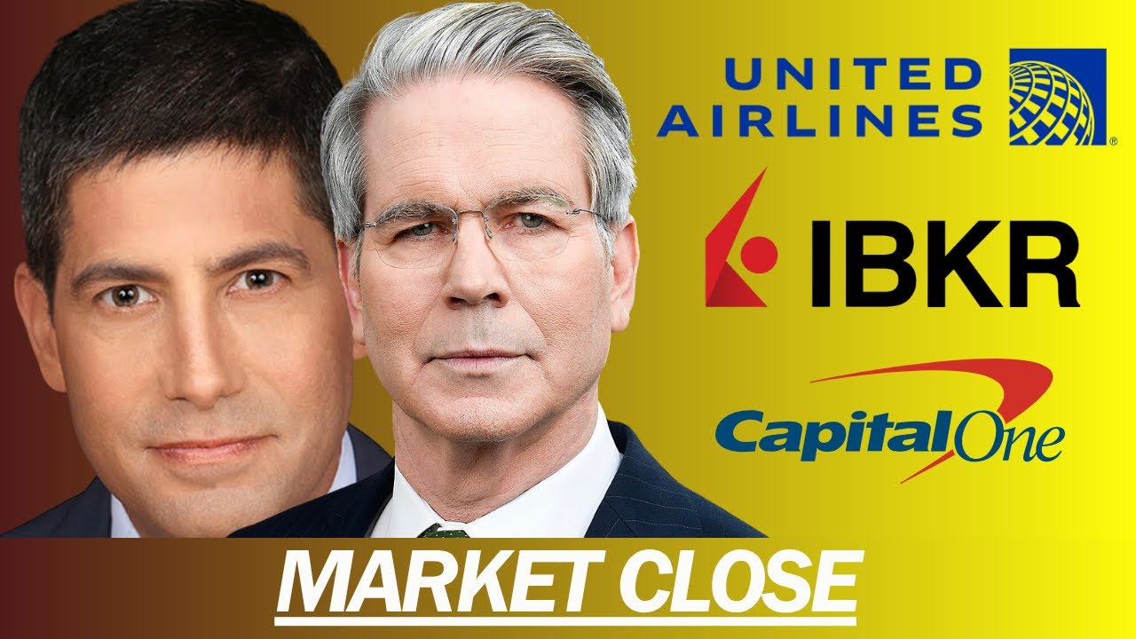 IRAN NEGOTIATIONS UNCLEAR, UNITED, IBKR, CAPITAL ONE EARNINGS,  TECHNICAL TUESDAY | MARKET CLOSE
